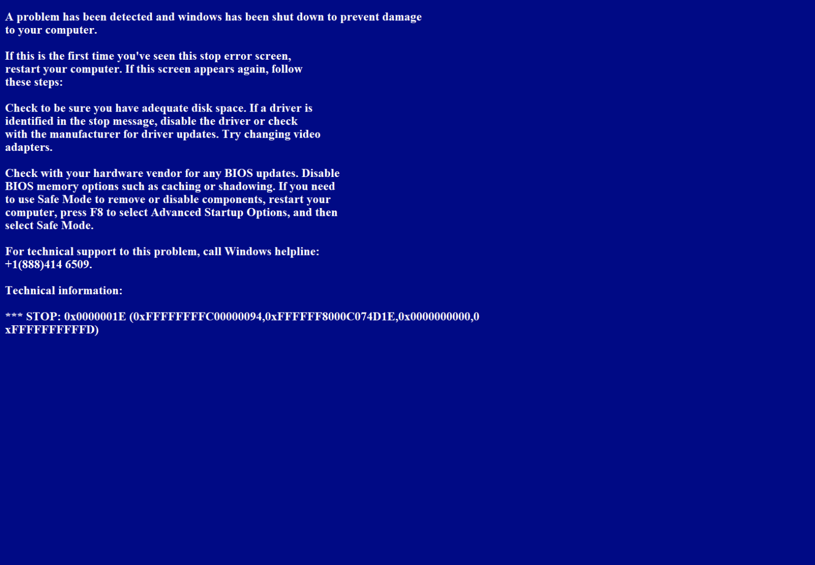 Fake BSOD Delivered By Malicious Python Script SANS ISC